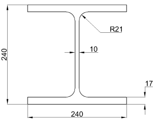 HE 240 B – Your Steel Standards & CAD File Hub