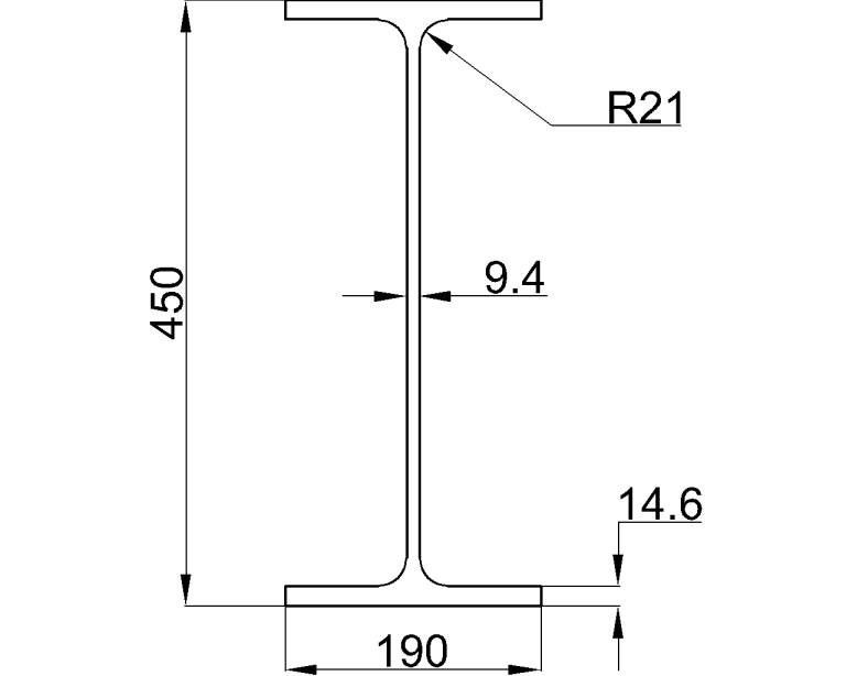 IPE 450 – Your Steel Standards & CAD File Hub