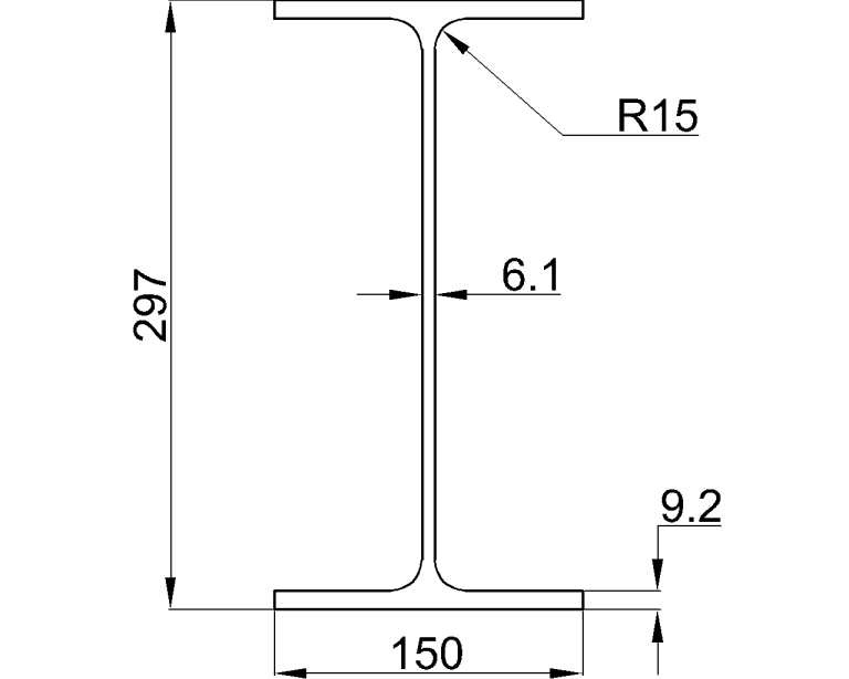 IPE A 300 – Your Steel Standards & CAD File Hub