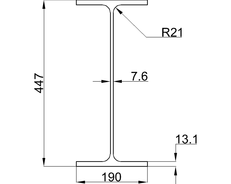 IPE A 450 – Your Steel Standards & CAD File Hub
