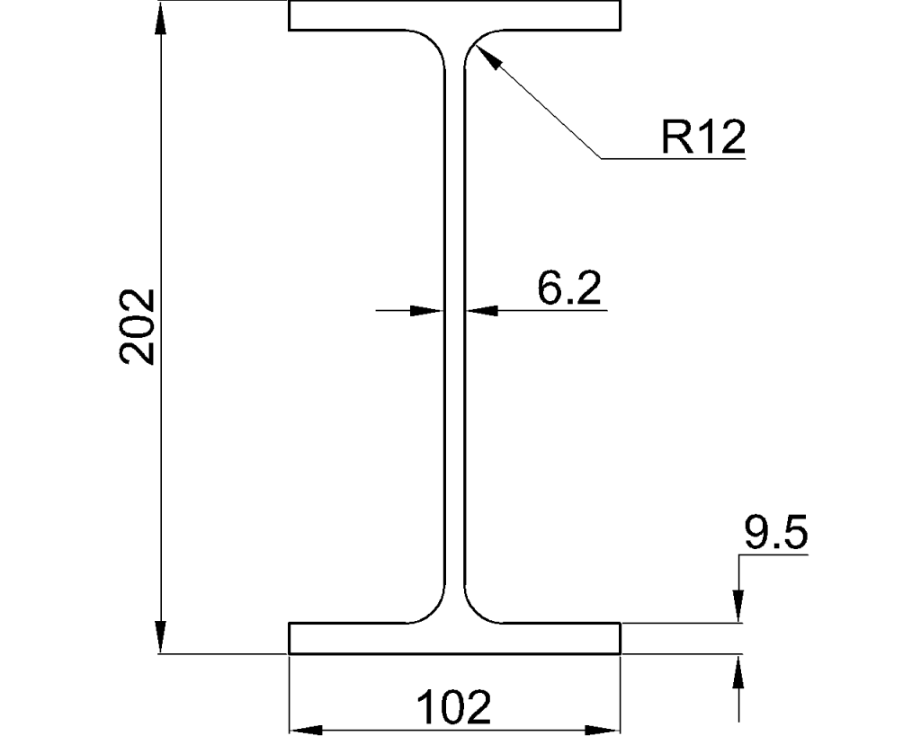 IPE O 200 – Your Steel Standards & CAD File Hub