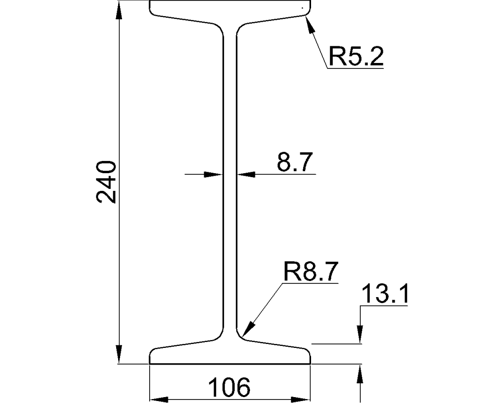 IPN 240 – Your Steel Standards & CAD File Hub