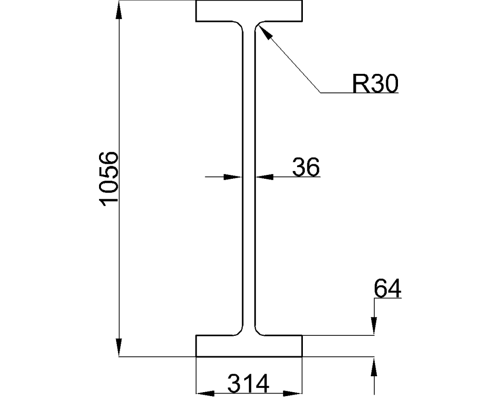 UB 1016x305x584 – Your Steel Standards & CAD File Hub