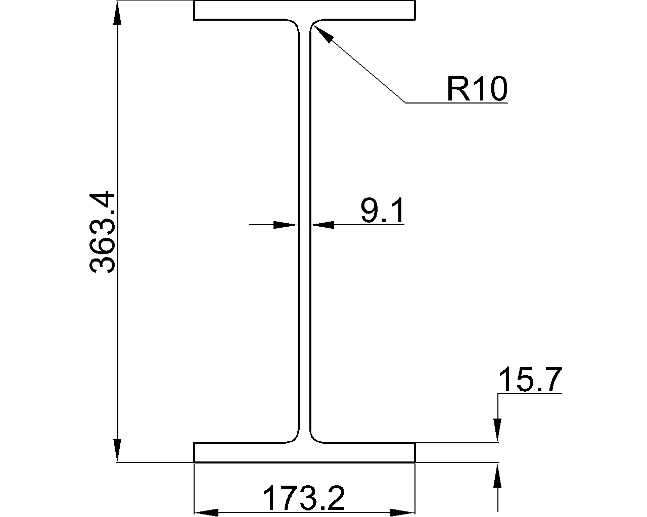 UB 356x171x67 – Your Steel Standards & CAD File Hub