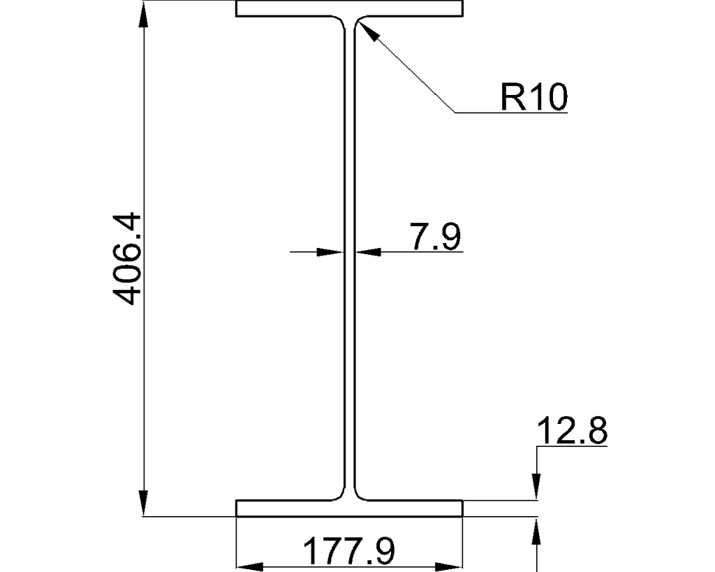 UB 406x178x60 – Your Steel Standards & CAD File Hub