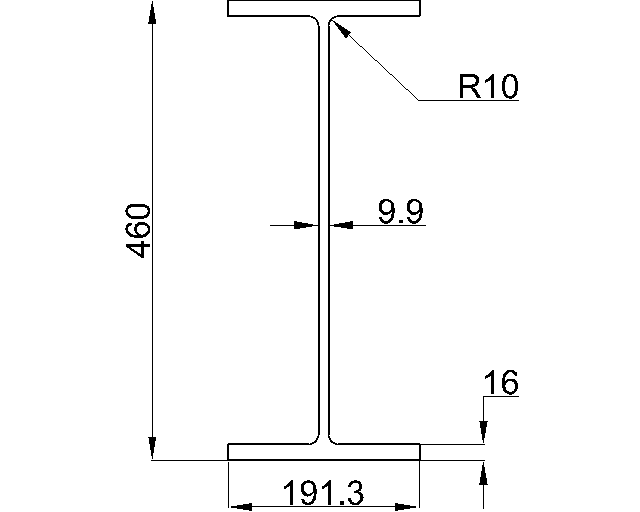 UB 457x191x82 – Your Steel Standards & CAD File Hub