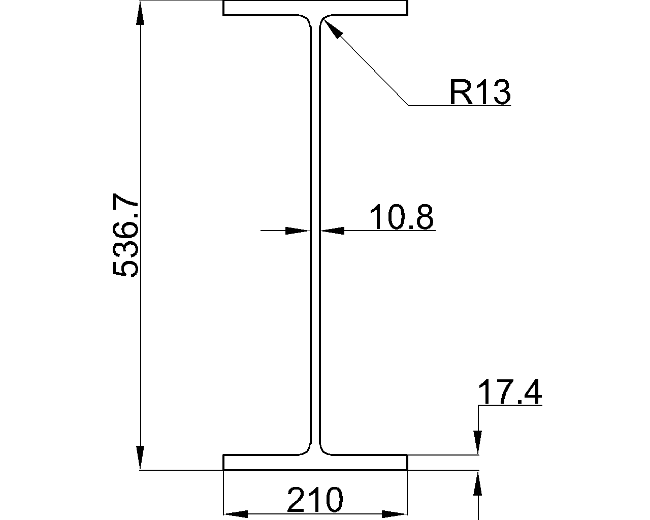 UB 533x210x101 – Your Steel Standards & CAD File Hub