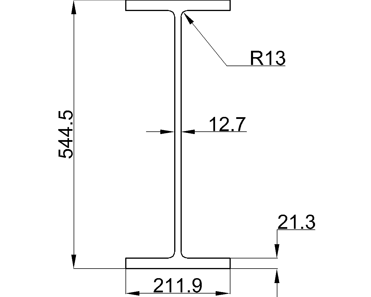 UB 533x210x122 – Your Steel Standards & CAD File Hub