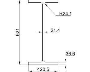UB 914x419x388 – Your Steel Standards & CAD File Hub