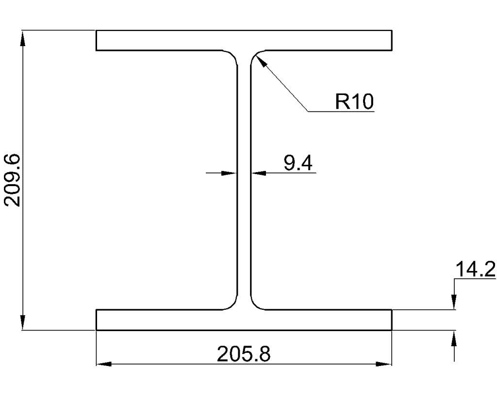 UC 203x203x60 – Your Steel Standards & CAD File Hub