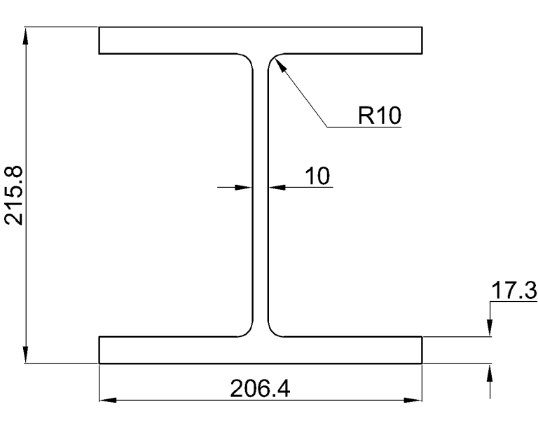 UC 203x203x71 – Your Steel Standards & CAD File Hub