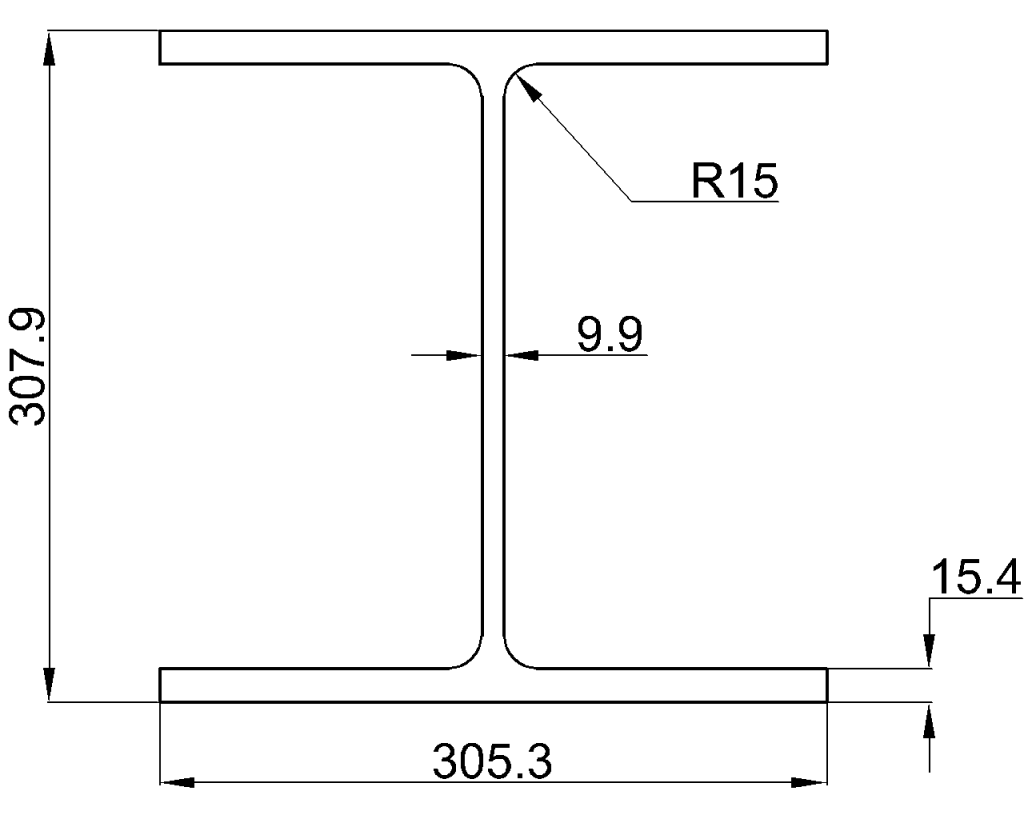 UC 305x305x97 – Your Steel Standards & CAD File Hub