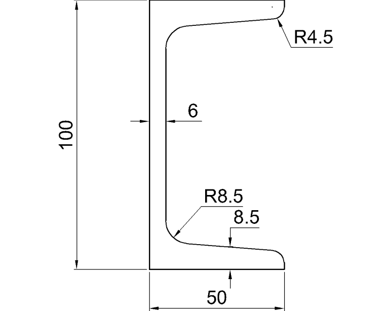 UPN 100 – Your Steel Standards & CAD File Hub