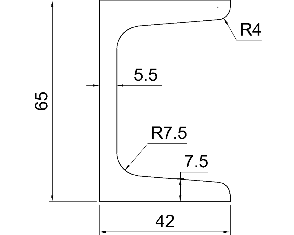 UPN 65 – Your Steel Standards & CAD File Hub