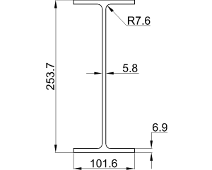 W10x15 – Your Steel Standards & CAD File Hub