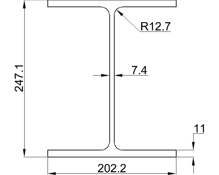 W10x33 – Your Steel Standards & CAD File Hub