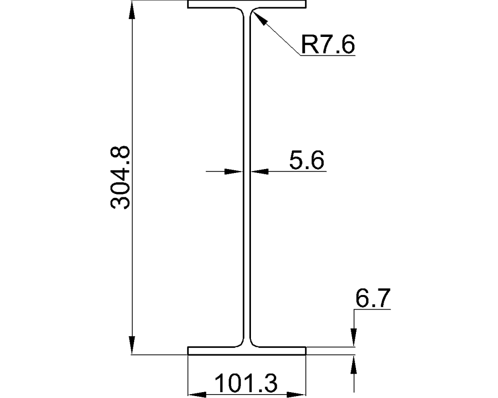 W12x16 – Your Steel Standards & CAD File Hub