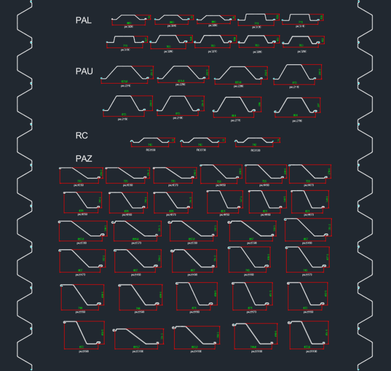 Cold-Formed Sheet Piles – Your Steel Standards & CAD File Hub