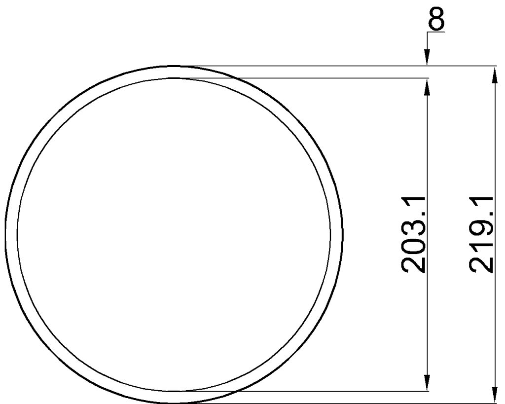 Hybox 355 CHS 219.1×8 – Your Steel Standards & CAD File Hub