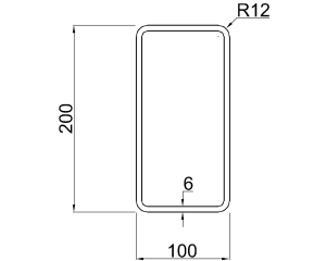 RHS 200x100x6 – Your Steel Standards & CAD File Hub