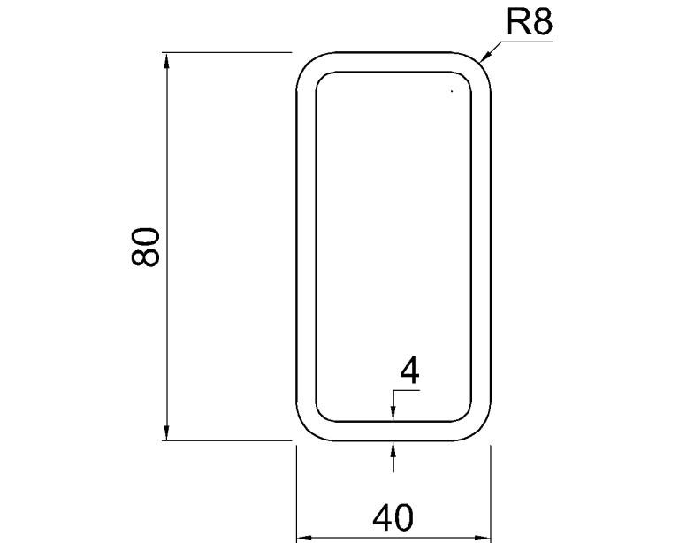 RHS 80x40x4 – Your Steel Standards & CAD File Hub