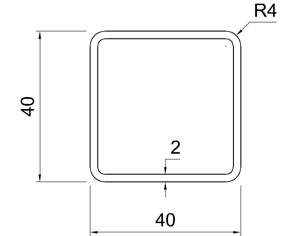 SHS 40x40x2 – Your Steel Standards & CAD File Hub