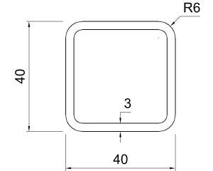 SHS 40x40x3 – Your Steel Standards & CAD File Hub