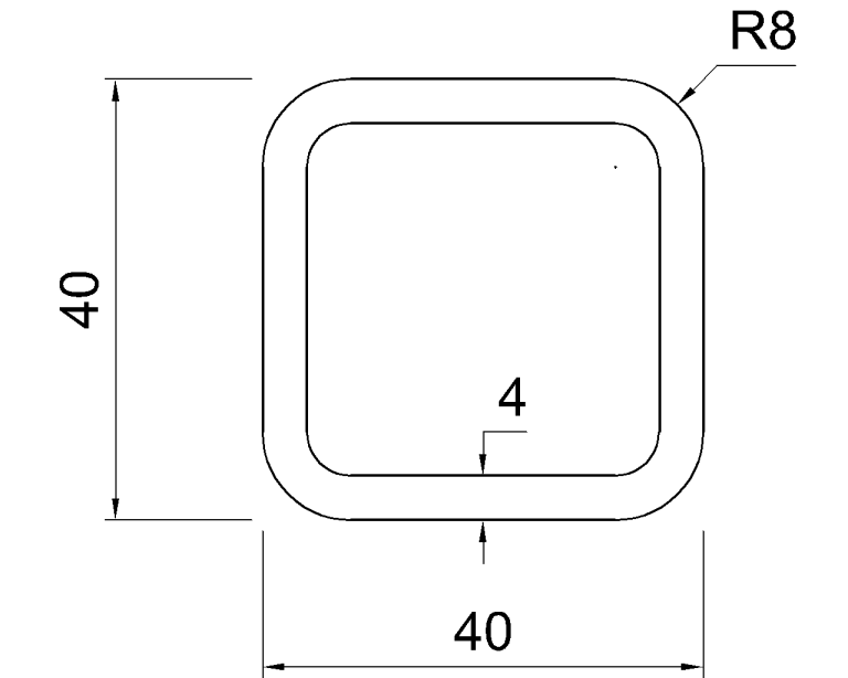 SHS 40x40x4 – Your Steel Standards & CAD File Hub